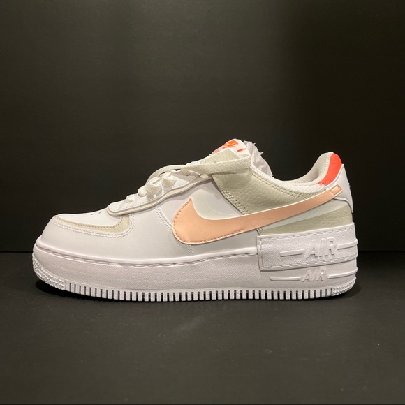 Nike | Shoes | Nike Air Force Low Shadow White Bright Mango W | Poshmark